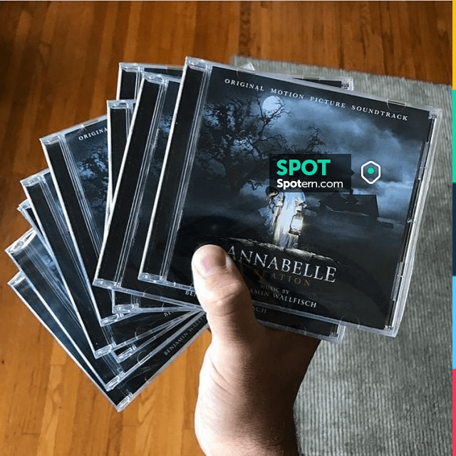 The cd of the original soundtrack of the film "Annabelle the creation ...