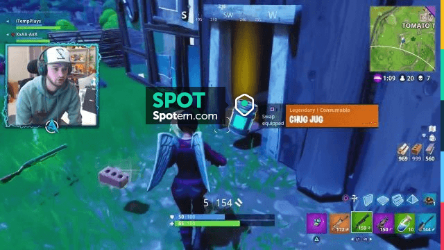 The replica door can of the potion Chug Jug of the video game Fortnite ...