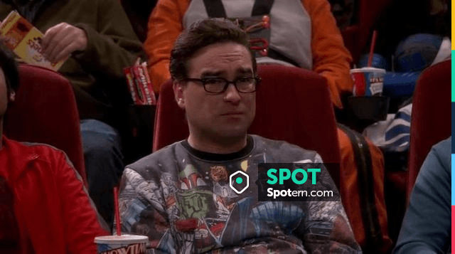 Sweatshirt Star Wars-worn by Leonard Hofstadter (Johnny Galecki) The ...