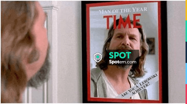 The mirror "Time : Man of The Year" in The Big Lebowski | Spotern