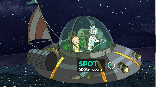 La réplique en tirelire du Space Cruiser de Rick Sanchez dans Rick ...