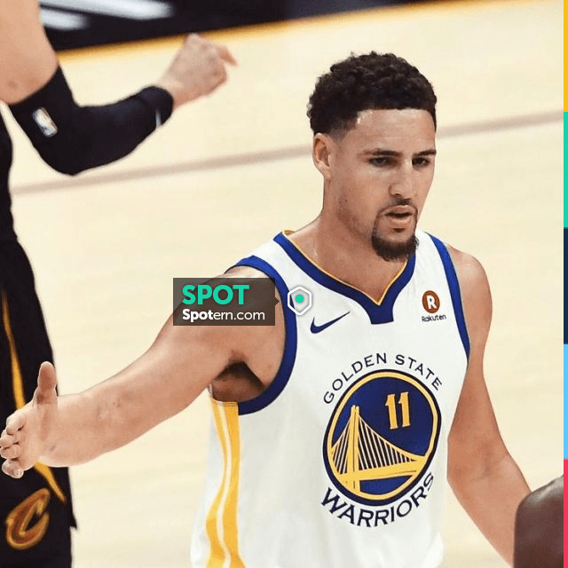 The jersey NBA Klay Thompson on the instagram of the warriors | Spotern