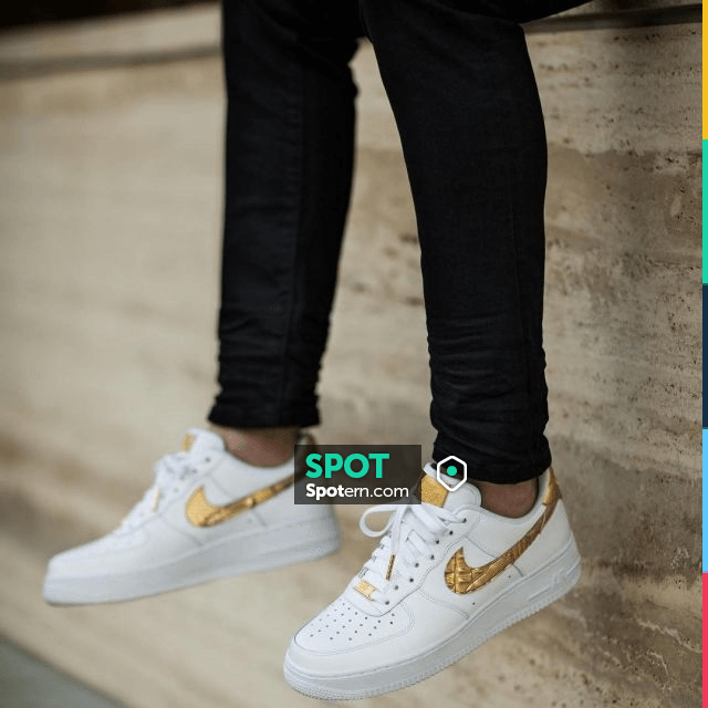 Sneakers Nike Air Force 1 '07 Cr7 "golden Patchwork" of Cristiano ...