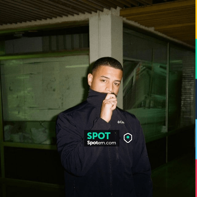 La veste polaire Columbia noire de Ash Kidd sur son compte Instagram ...