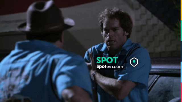 The blue shirt Bowling of Dexter Morgan (Michael C. Hall) in Dexter ...
