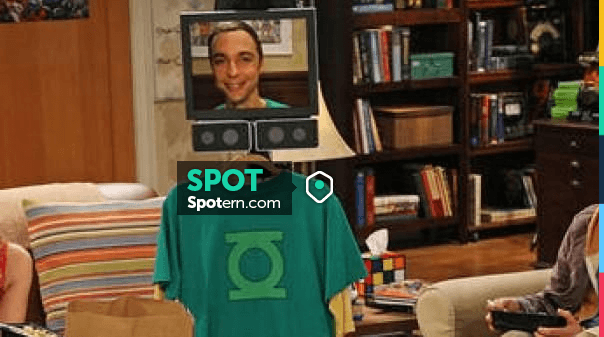 Le t-shirt Green Lantern de Sheldon dans The big bang theory | Spotern