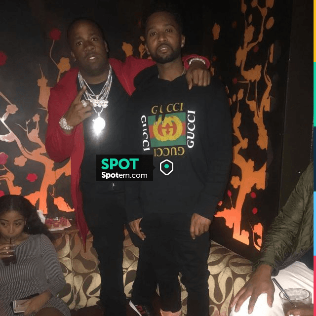 The hoodie Gucci Zay Toven on his account Instagram | Spotern