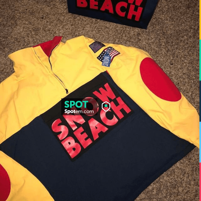 The jacket Polo Ralph Lauren Snow Beach yellow blue red Juelz Santana ...