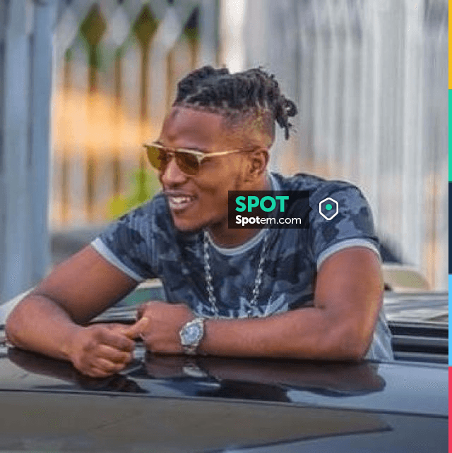 Le t-shirt camouflage Charo de Niska sur son compte Instagram | Spotern