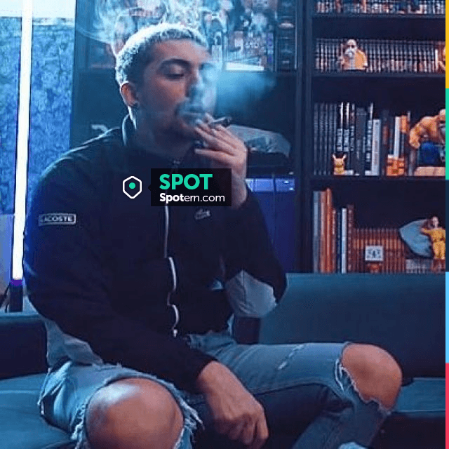 the jacket Lacoste black seen on the account Instagram of Malcolm | Spotern