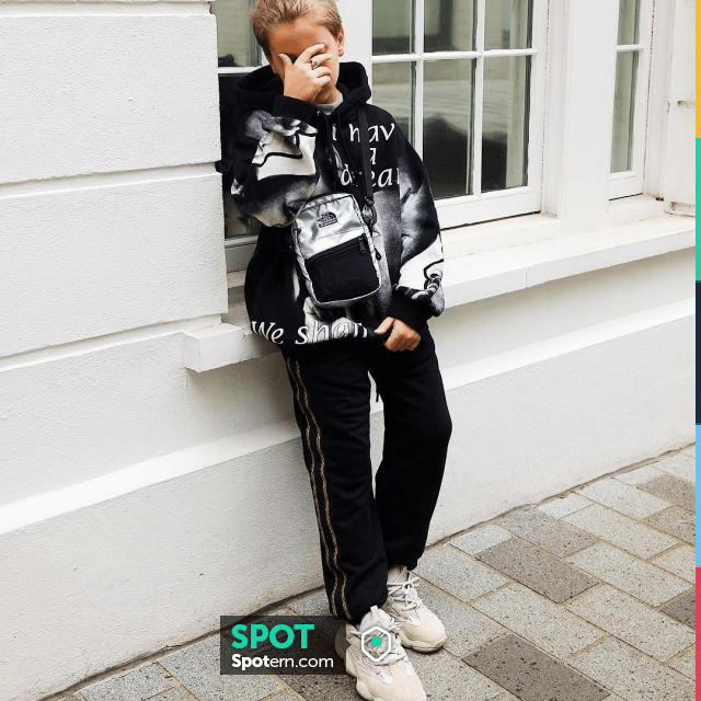 The Adidas Yeezy 500 what does the influencer The Golden Fly on her ...