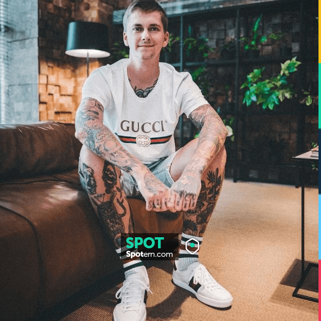 The socks Gucci that carries the influencer Willy Iffland on his ...