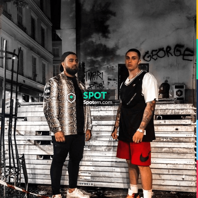 The jacket Supreme TNF worn by the influencer Ryan Murad on his ...