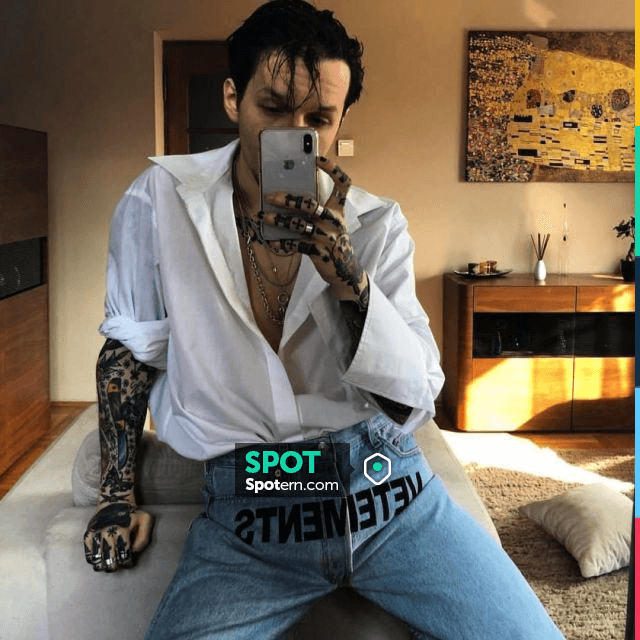 The Jean Garments X Levis® Worn By Gaspard Dal On The Account