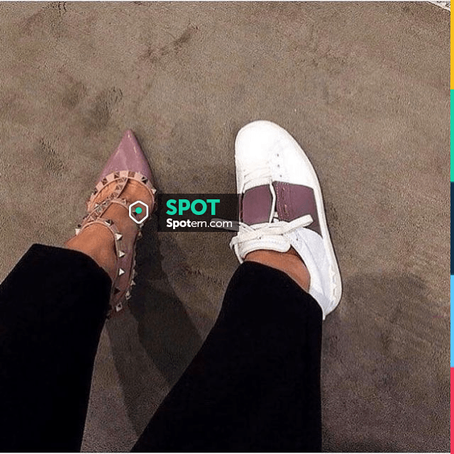 shoes valentino purple seen on the account Instagram of Wiss K7 | Spotern