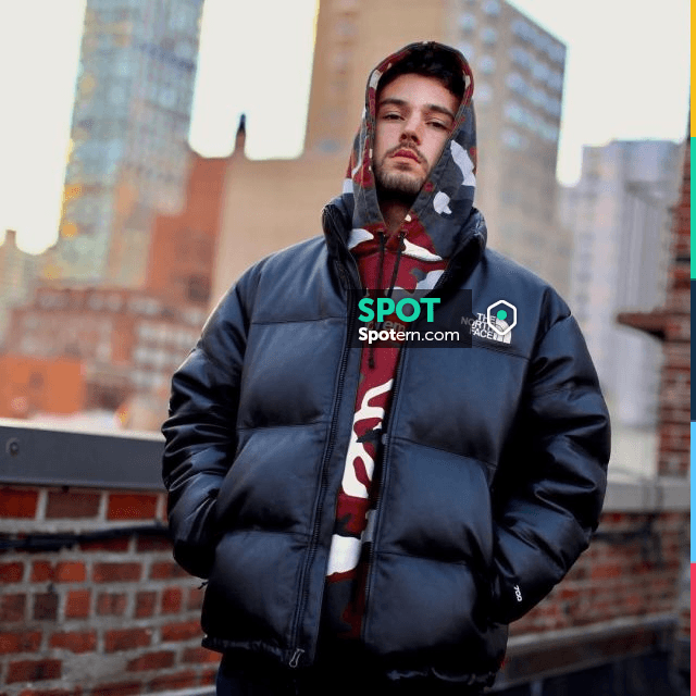 Le manteau Supreme TNF en cuir que porte l'influenceur Eric Whiteback ...