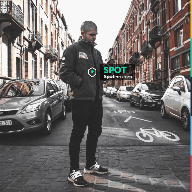 The jacket Supreme TNF worn by the influencer Bulgarian Emil Eftimov on ...