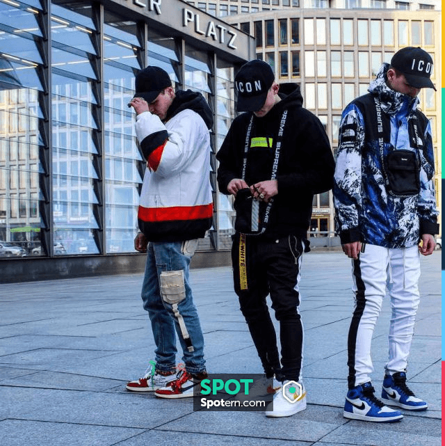 Sneakers Nike AF1 that is on the influencer Hyped Jason on his ...