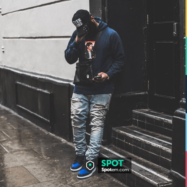 El Jordan 1 Retro Royal 2017 que la influencer Vivian Frank lleva en su ...