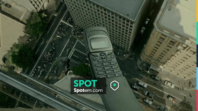 The modern replica of the Nokia 8110 of Neo (Keanu Reeves) in the ...