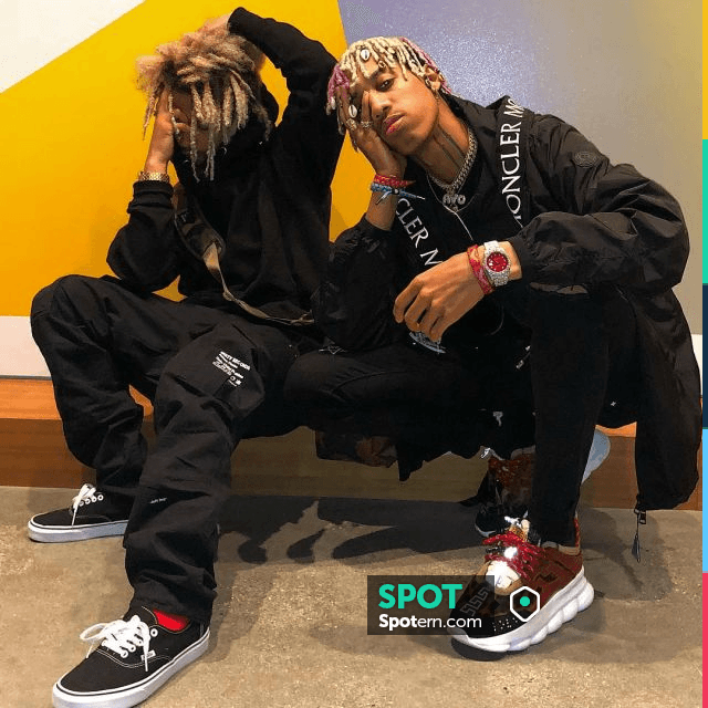 The sneakers Versace of Ayo on his account Instagram | Spotern