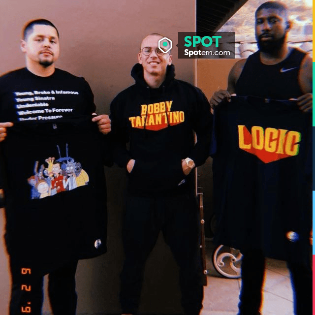 Eyeglasses round Giorgio Armani the rapper Logic (Sir Robert Bryson ...