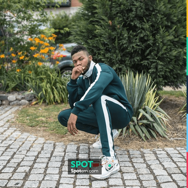 Sneakers white Air Max 97 Off White that is on the influencer Teron ...