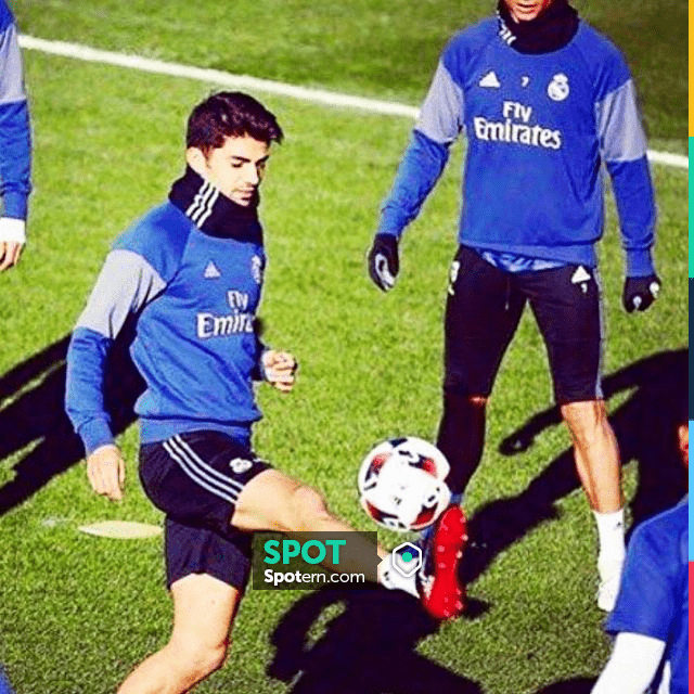 Socks Adidas Enzo Zidane at the training on his account Instagram | Spotern