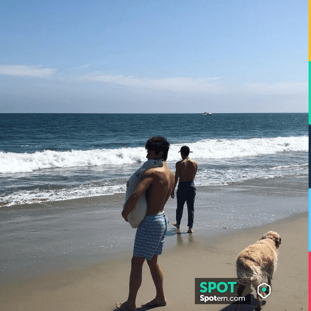 The yellow tennis ball on the account Instagram of Cameron Dallas | Spotern