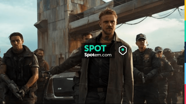 The leather jacket worn by Donald Pierce (Boyd Holbrook) in the movie ...