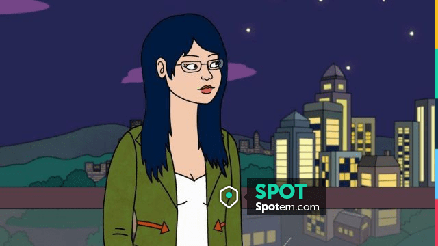 Diane Nguyen green jacket in Bojack Horseman | Spotern