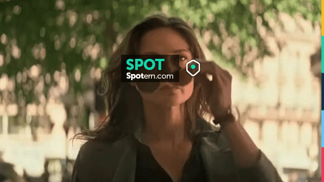 Brown sunglasses worn by Ilsa Faust (Rebecca Ferguson) as seen in ...