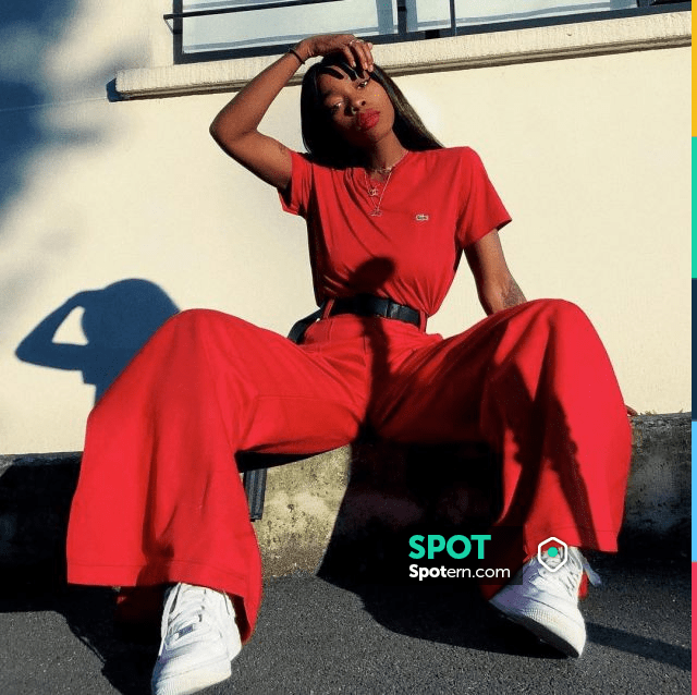 Sneakers Nike Air Force One worn by Aude Julie on his account Instagram ...