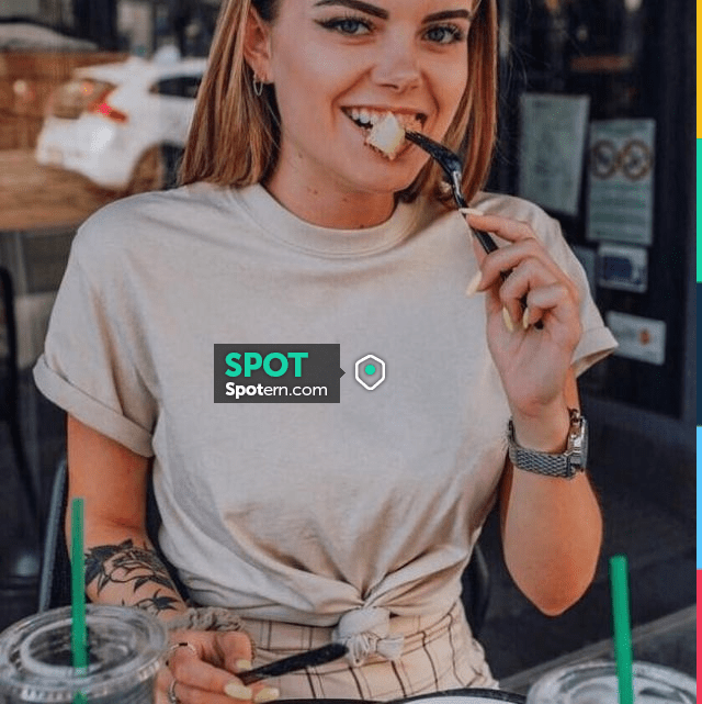 la camiseta @Romy color carne | Spotern