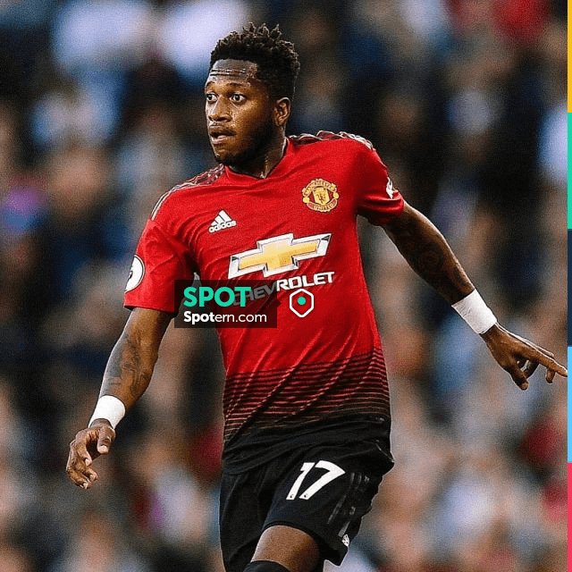 The jersey Adidas home of the Manchester United team season 2018-2019 ...