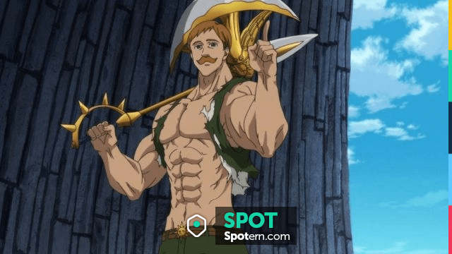 The belt buckle sun Escanor in The Seven Deadly Sins | Spotern