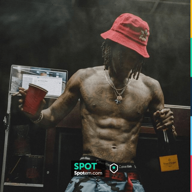 Boxer Modern Essentials Calvin Klein worn by Wiz Khalifa on his account ...