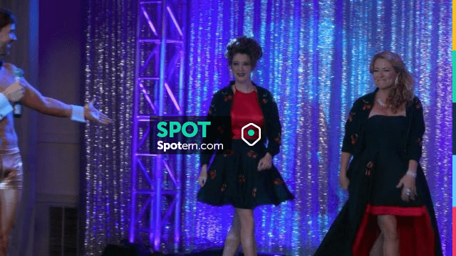 The all black motif cherry Sherri Hill Nonnie Thompson (Kimmy Shields ...
