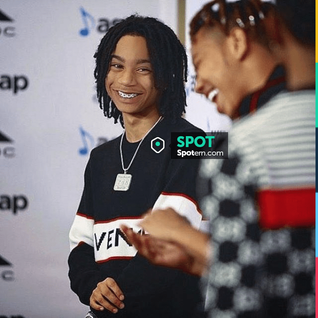 The sweater Givenchy worn by the rapper YBN Nahmir on his account ...