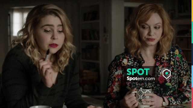 Multicolor floral printed shirt worn by Beth (Christina Hendricks) in ...