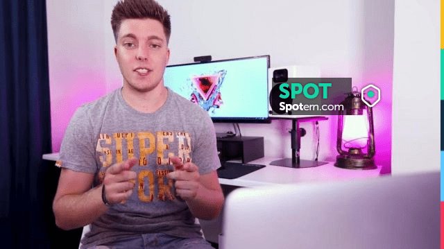 The desk lamp decorative in the YouTube video THIS HIGH-TECH PRODUCT IS ...