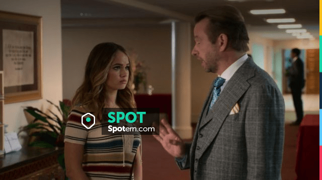 Striped shirt worn by Patty Bladell (Debby Ryan) as seen in Insatiable ...