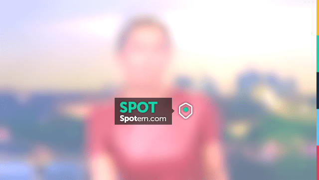 The red dress leather Anne-Sophie Lapix in the Journal of 20h France 2 ...