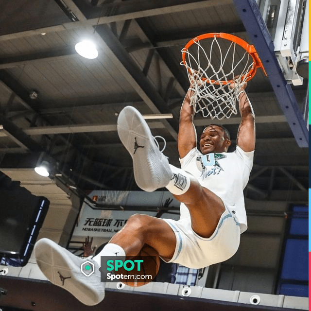 Sneakers Jordan "Why Not?" Zer0.1 Low worn by Russell Westbrook on his ...