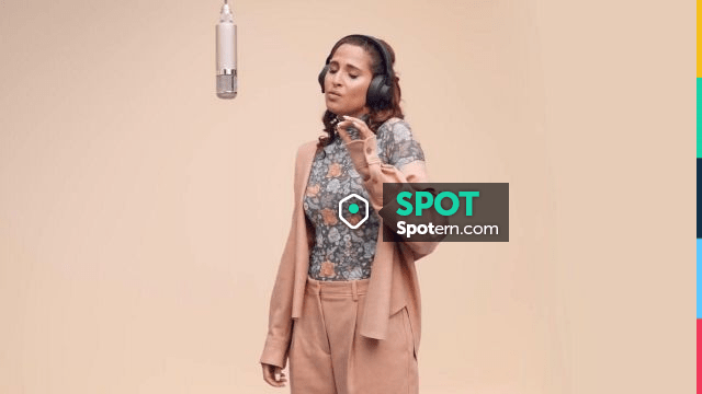 Le pull à col roulé à fleurs de Snoh Aalegra dans son clip Fool for you ...