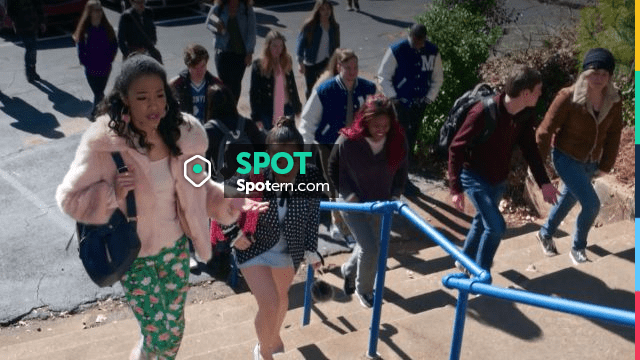 The coat-pink fur worn by Magnolia Barnard (Erinn Westbrook) in the ...