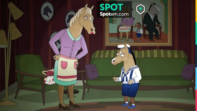 The Horseman Family Portrait in Bojack Horseman's childhood house | Spotern