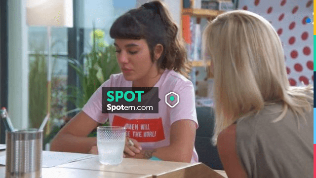 Le t-shirt rose "Women will change the world" de Cerise (Charlotte ...