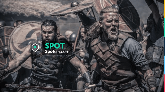 Top negro de Finan (Mark Rowley) como se ve en The Last Kingdom S02E04 ...