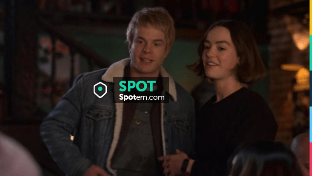 The jacket Levi s Sherpa worn by Evan Chapin (Graham Rogers) in ...